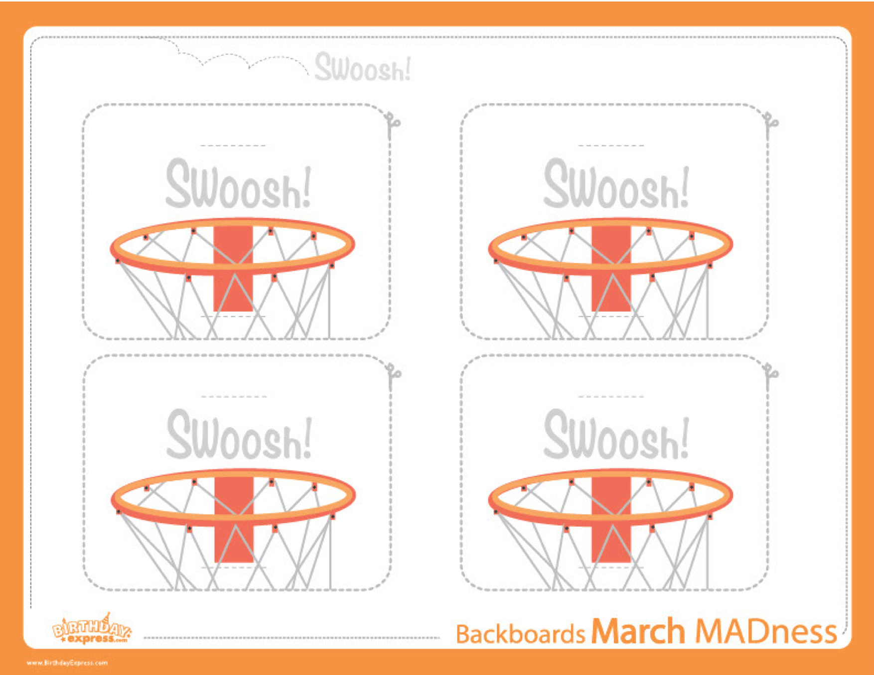 March Madness Party Printables for Kids - Stylish Life for Moms