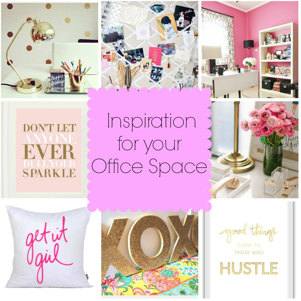 Getting Gorgeous at Home: How to add some inspiration to my office ...