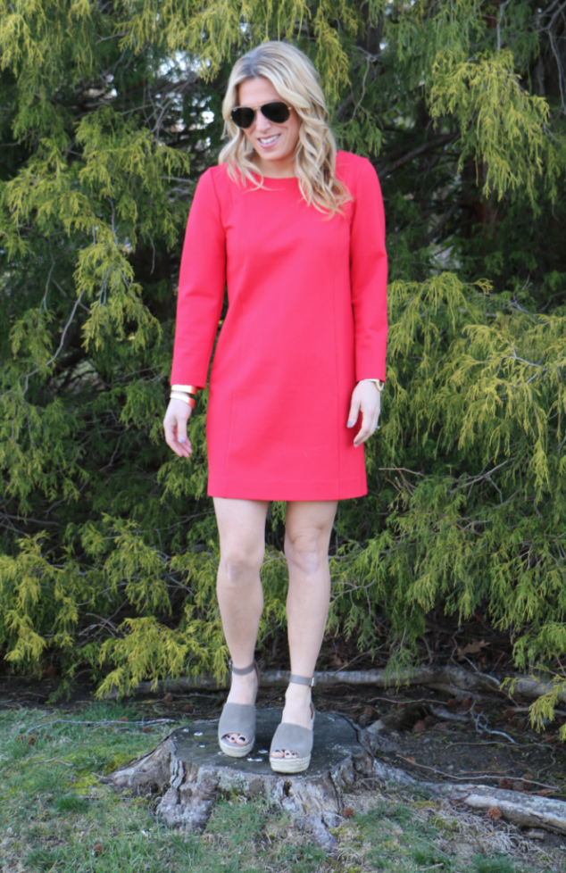 Red, Short and Bold for Spring! #50DressesforSpring - Stylish Life for Moms