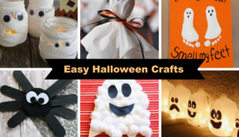 Easy Halloween Crafts for Kids: Round-up - Stylish Life for Moms