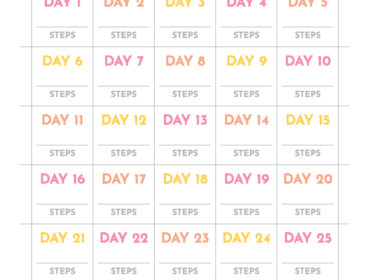 30 Day Walking Challenge Archives - Mom Generations | Stylish Life for Moms